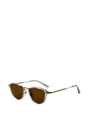 Montblanc Round-frame Sunglasses - Grey