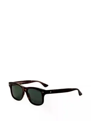 Montblanc Square-frame Sunglasses - Brown