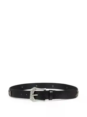 PROTOCOL INDEX Studded Leather Belt