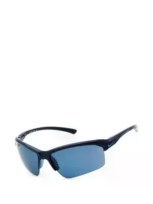Nike Skylon Rise Wraparound Sunglasses - Blue