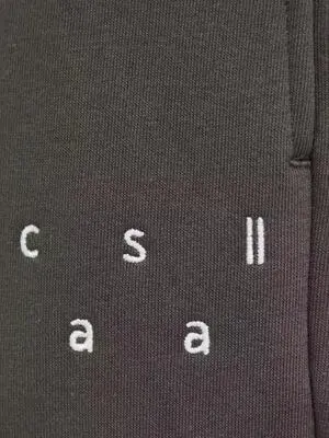CASALL Logo-embroidered Track Pants - Grey