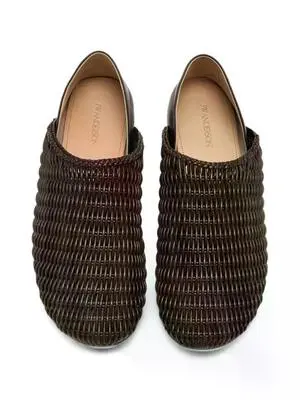 JW Anderson Woven-design Loafers
