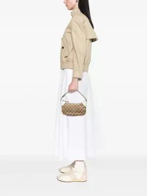 Gucci 2000-2015 Gg Canvas Web Handbag - Neutrals