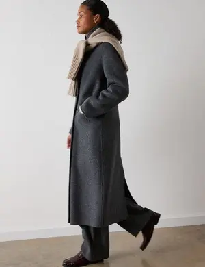 Whistles Relaxed Double Faced Coat
