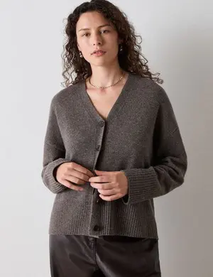 Whistles Wool V-neck Cardigan