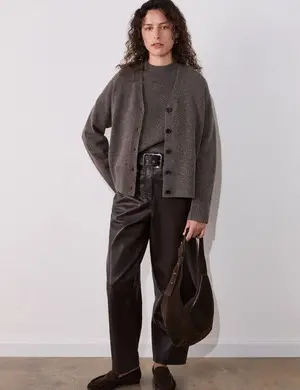 Whistles Wool V-neck Cardigan