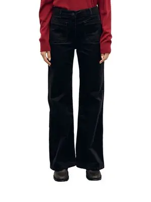 Gerard Darel Mael Corduroy Flared Jeans - Cinnamon
