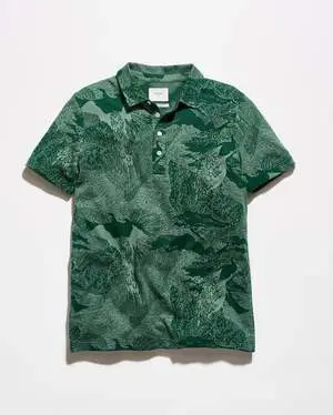 Billy Reid Numajiri Archive Peacock Polo