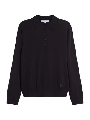 Gerard Darel Rebeca Merino Polo Collar Jumper