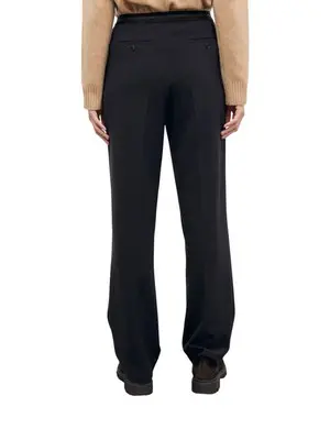Gerard Darel Mili Wide Leg Tailored Trousers - Brown