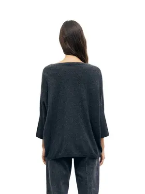 Gerard Darel Resa 100% Cashmere V-neck Sweater