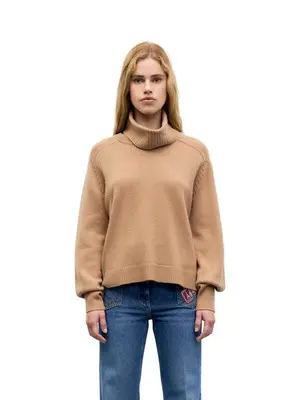 Gerard Darel Ramia Roll Neck Long Sleeve Sweater