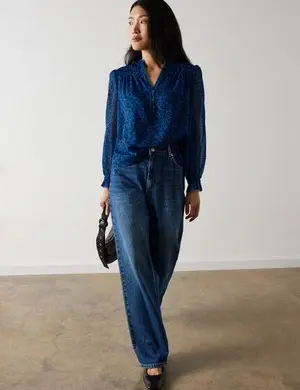 Whistles Ditsy Blouse