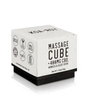 KOA+ROY Massage Cube+400mg Cbd 2.8oz