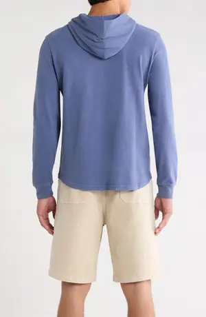 Marine Layer Luxe Slub Organic Cotton Pulllover Hoodie