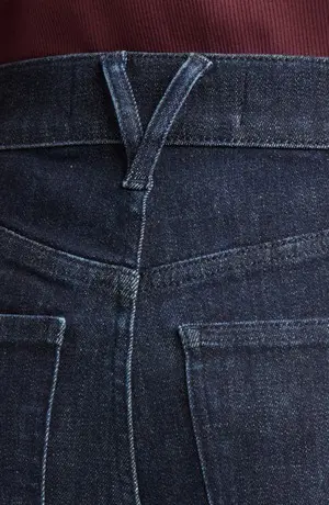 Veronica Beard Milla High Waist Slim Straight Leg Jeans