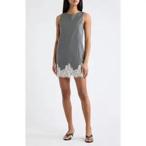 Line & Dot Wilfrend Minidress - Grey