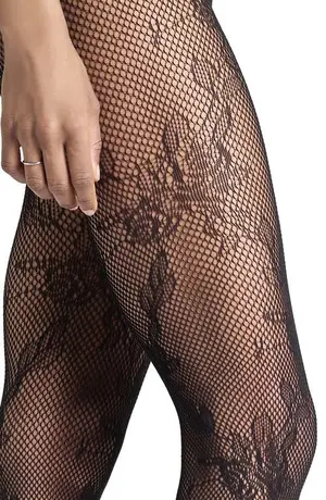 STEMS Rosaline Lace Fishnet Tights