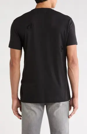John Varvatos Suits Appliqué Organic Cotton T-shirt