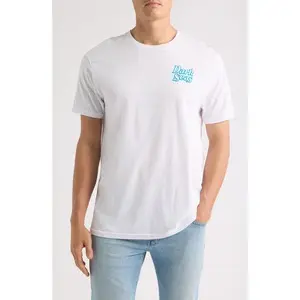 DARK SEAS Pool Party Graphic T-shirt - White
