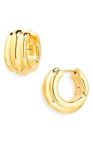 LIÉ STUDIO The Elenora Hoop Earrings Gold