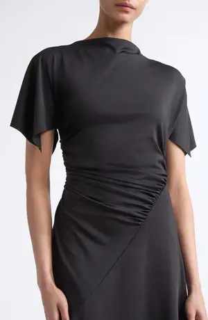 Victoria Beckham Blousey Midi Dress