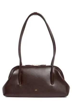 Jw Pei Aveline Faux Leather Shoulder Bag - Dark Brown