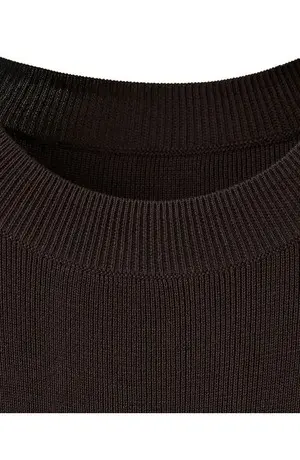 Mango Ribbed A-line Dress