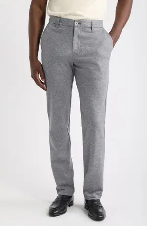 Bugatchi Wool Blend Chino Pants - Cement