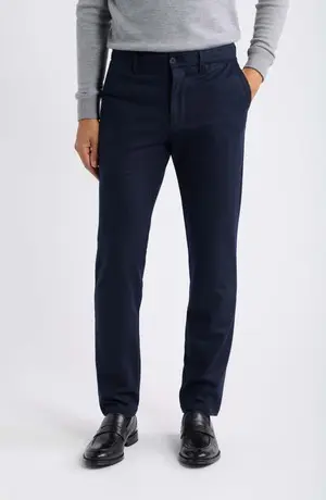Bugatchi Wool Blend Chino Pants - Navy