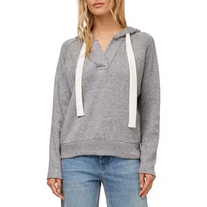 Fifteen Twenty Dania Contrast Hoodie - Gray