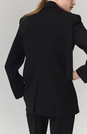 Mango Tie Waist Blazer