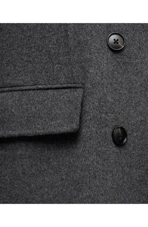 Mango Long Wool & Cashmere Coat