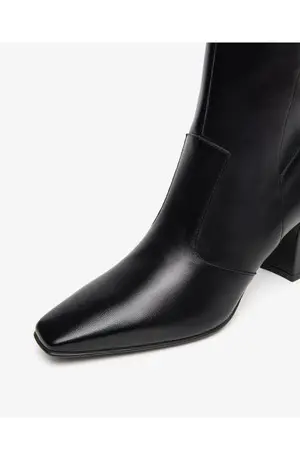 NEROGIARDINI Pointed Toe Stretch Knee High Boot