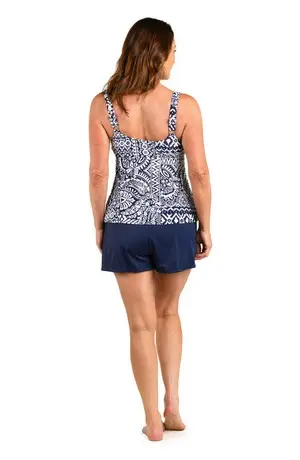 MAXINE OF HOLLYWOOD Bohemia Scoop Neck Tankini