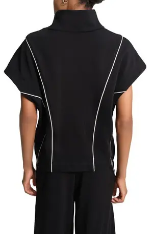 MARCELLA Alva Mock Neck Knit Top