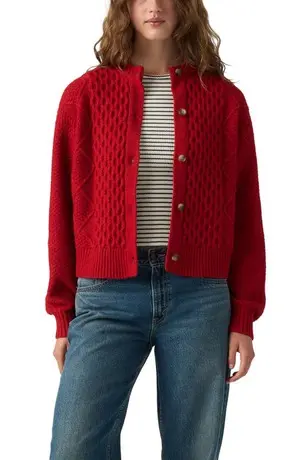 LEVI'S Mixed Stitch Cardigan - Emboldened