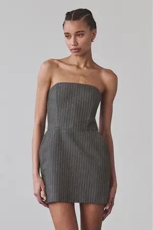 ARTEMIS Benita Mini Dress - Grey