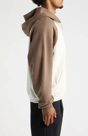 ELWOOD Ragglan Colorblock Zip Hoodie