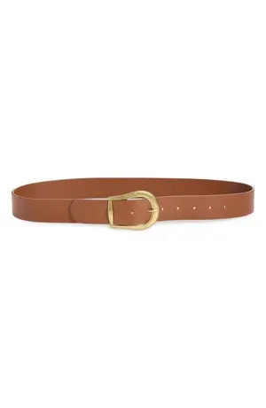 Bp. Faux Leather Belt - Brown