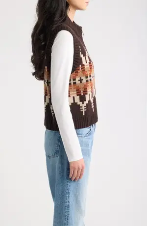 Pendleton Shetland Collection Graphic Wool Vest