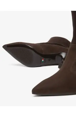 NEROGIARDINI Pointed Toe Stretch Bootie