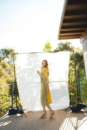 SUN CHILD Long Caftan Sparkle