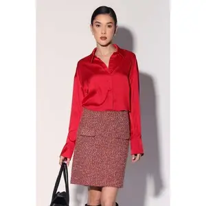 Walter Baker Caryl Skirt - Red