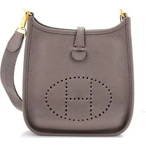 Hermès Evelyne Bag Gen Iii Clemence Tpm - Grey