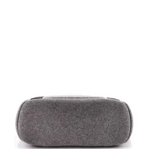 Hermès Sac De Pansage Groom Handbag Felt - Grey