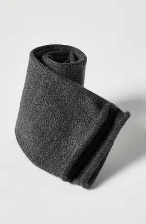 Brunello Cucinelli Stretch Cashmere Knit Socks - Anthracite