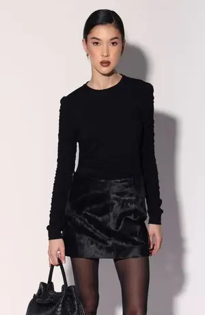 Walter Baker Maren Top - Black