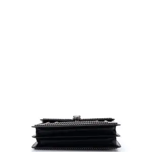 BVLGARI Serpenti Forever Shoulder Bag Embellished Leather Medium