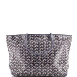 Goyard Artois Tote Coated Canvas Mm - Blue